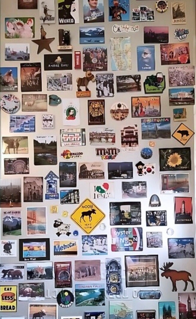 Refrigerator Magnets Set, Random Magnet Set, Retro Magnets, Cute Locker ...