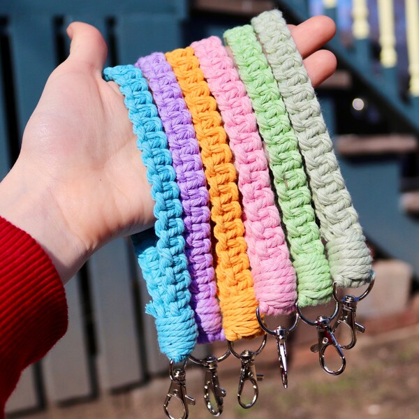 Macrame Key Holder - Etsy