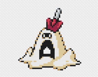 Eevee Cross Stitch Pattern PDF Instant Download Retro Sprite Switch ...