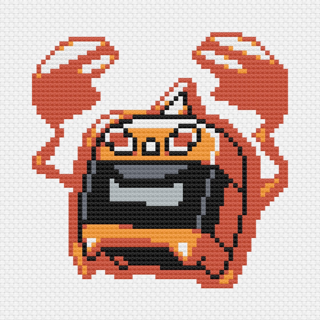Rotom Heat Cross Stitch Pattern PDF Instant Download Retro Sprite ...