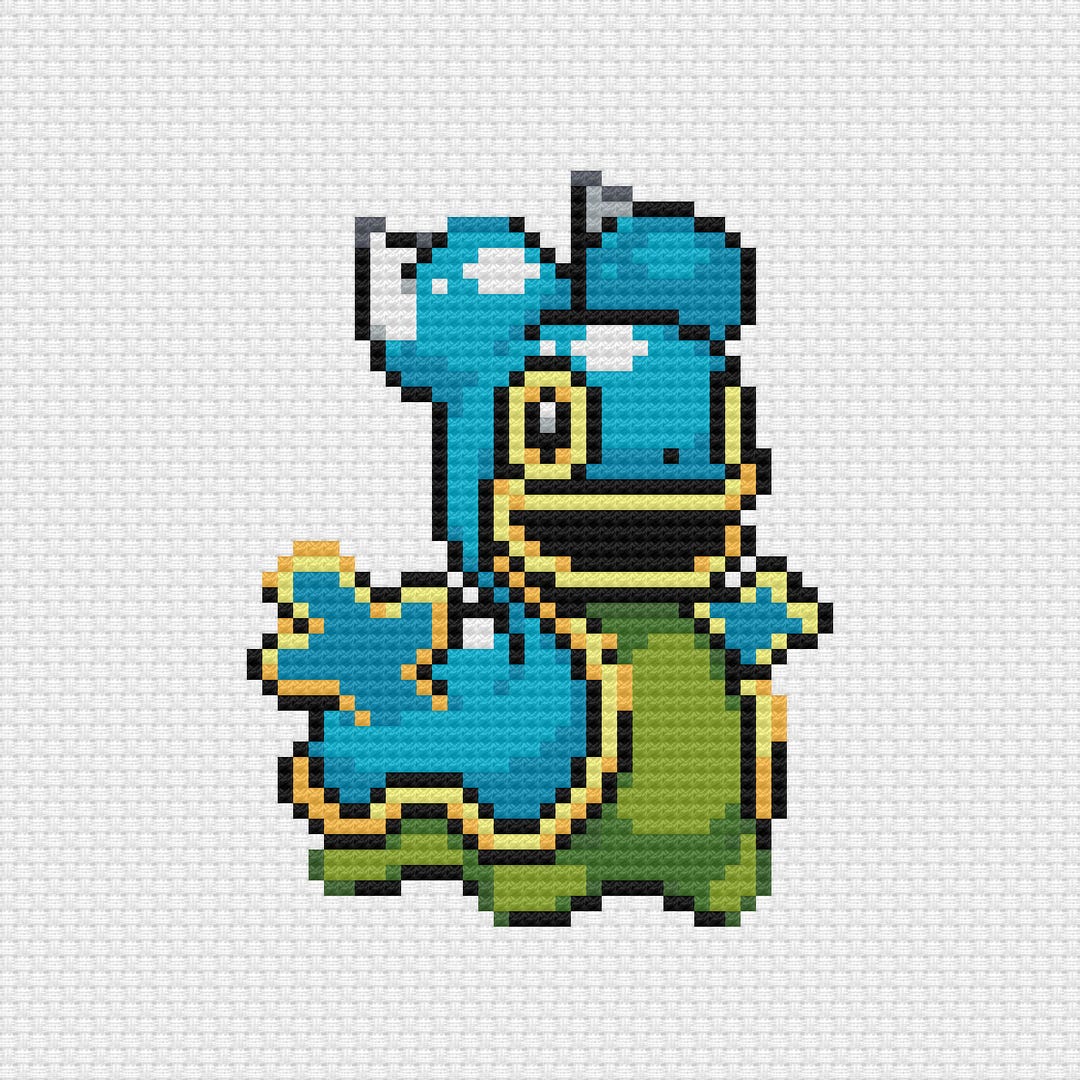 Shellos East Cross Stitch Pattern PDF Instant Download Retro Sprite ...