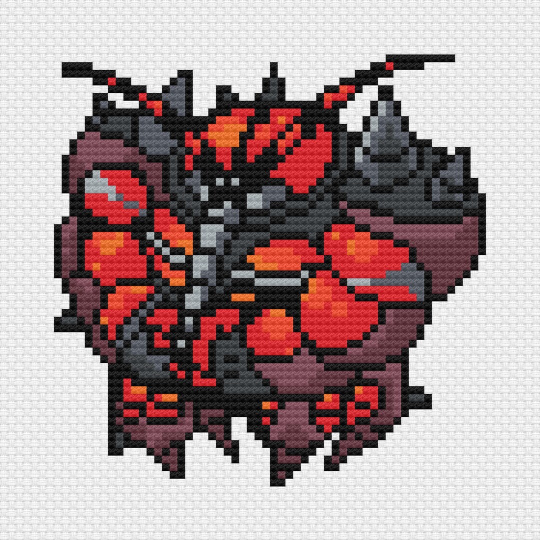 Buzzwole Cross Stitch Pattern PDF Instant Download Retro Sprite Switch ...