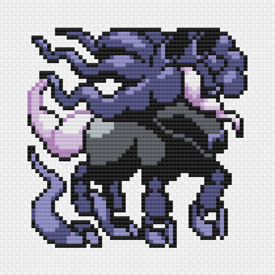 Spectrier Cross Stitch Pattern PDF Instant Download Retro Sprite Switch ...