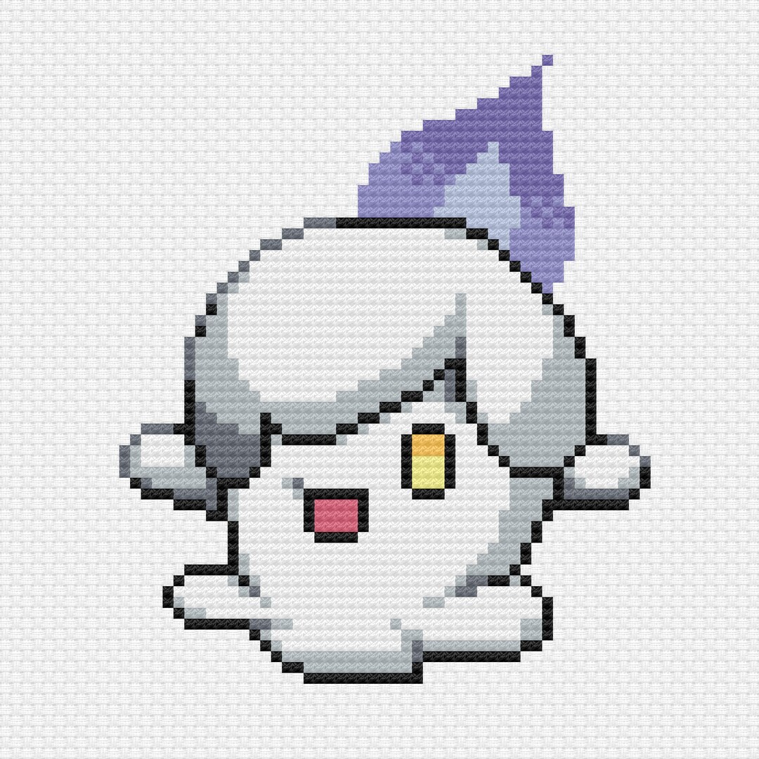 Litwick Cross Stitch Pattern PDF Instant Download Retro Sprite Switch ...