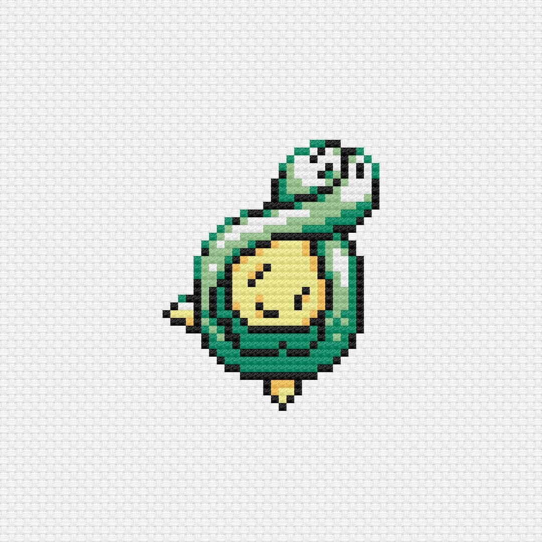 Budew Cross Stitch Pattern PDF Instant Download Retro Sprite Switch ...