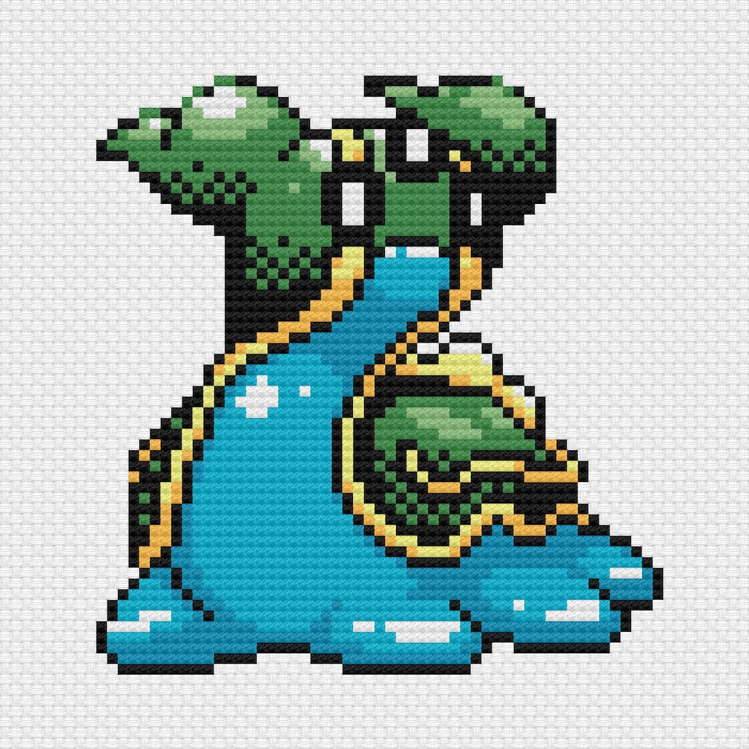 Gastrodon East Cross Stitch Pattern PDF Instant Download Retro Sprite ...