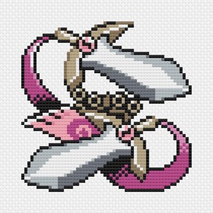 Honedge Aegislash Cross Stitch Patterns PDF Instant Download Retro ...