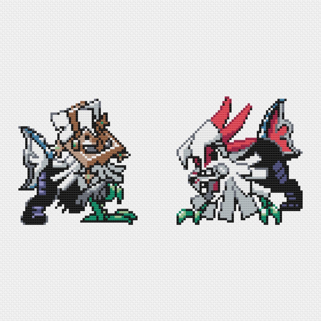 Type Null Silvally Cross Stitch Pattern PDF Instant Download Retro ...