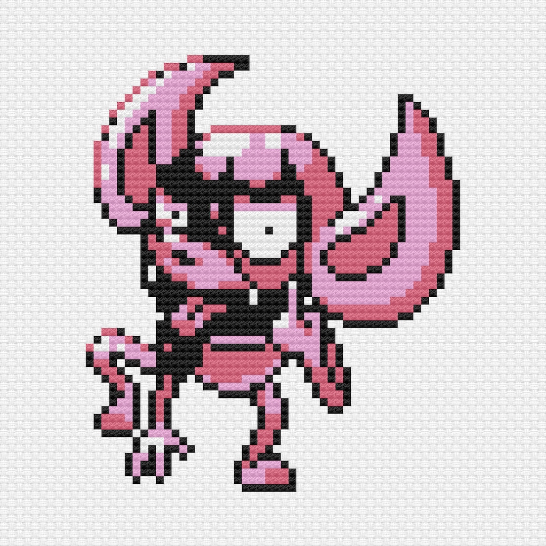 Impidimp Cross Stitch Pattern PDF Instant Download Retro Sprite Switch ...