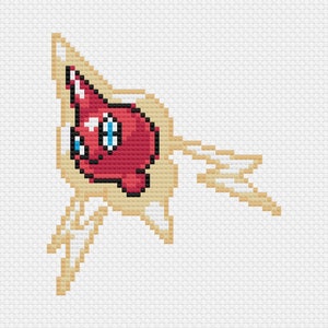Rotom Cross Stitch Pattern PDF Instant Download Retro Sprite Switch ...