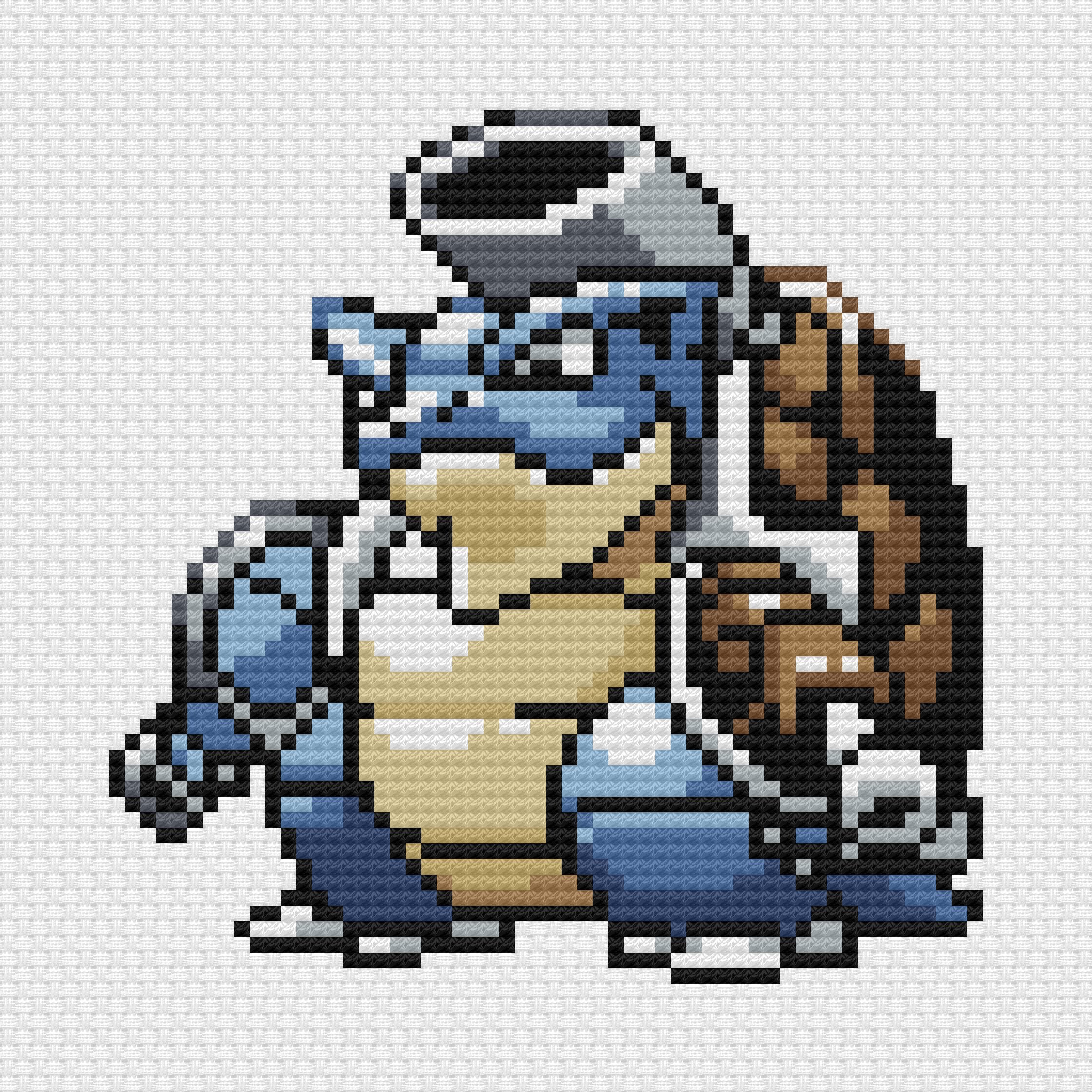 Mega Blastoise Sprite Deadshot Mega Blastoise Pokemon DC Sprite