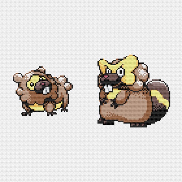 Bidoof Sprite - Etsy