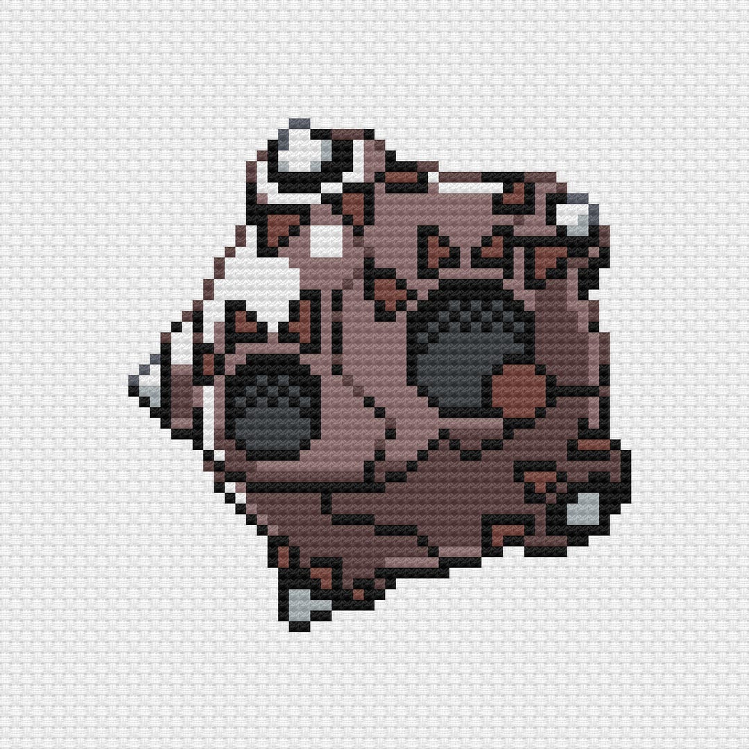 Minior Cross Stitch Pattern PDF Instant Download Retro Sprite Switch ...