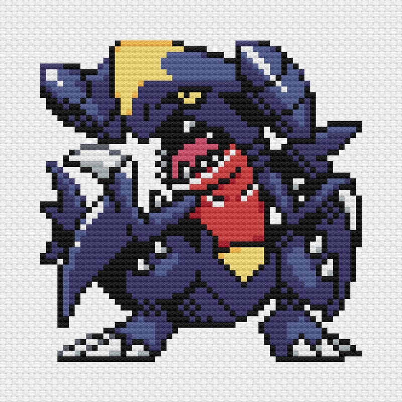 Garchomp Pattern - Etsy