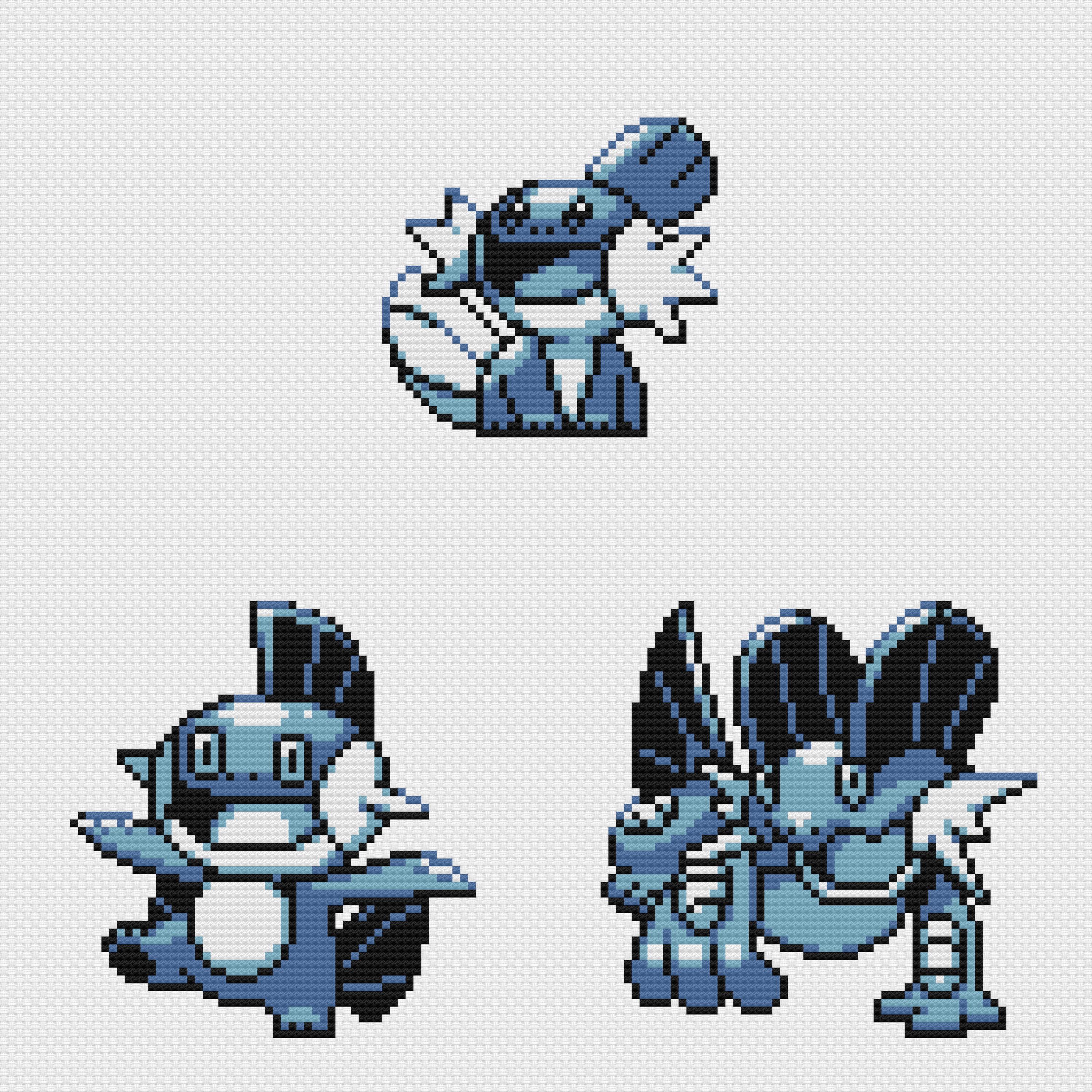 Swampert Pixel Sprite