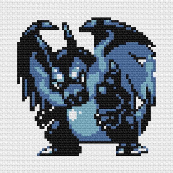 Sprite Mega Charizard Mega Charizard X Sprite/patrón/diseño