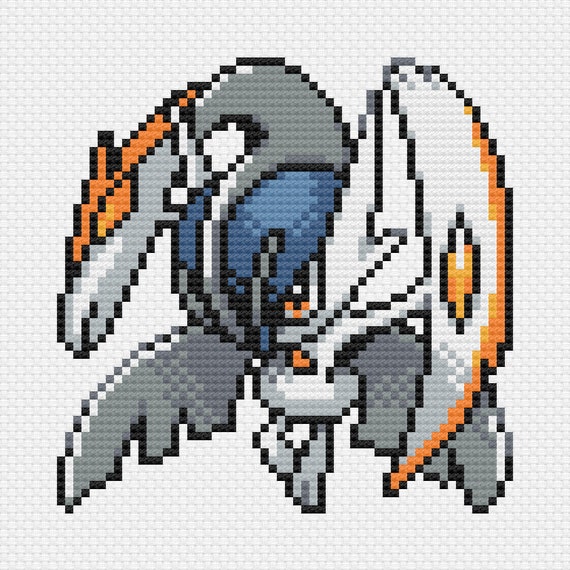 Legendary Pokemon Pixel Art Grid