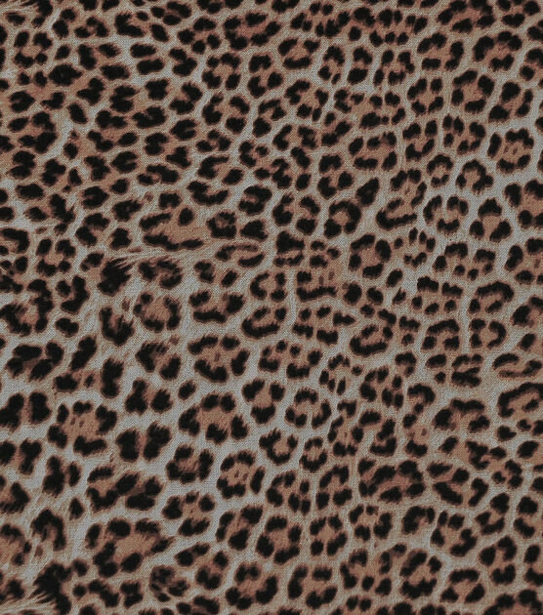 Leopard Print Fabric, by the Yard - Etsy