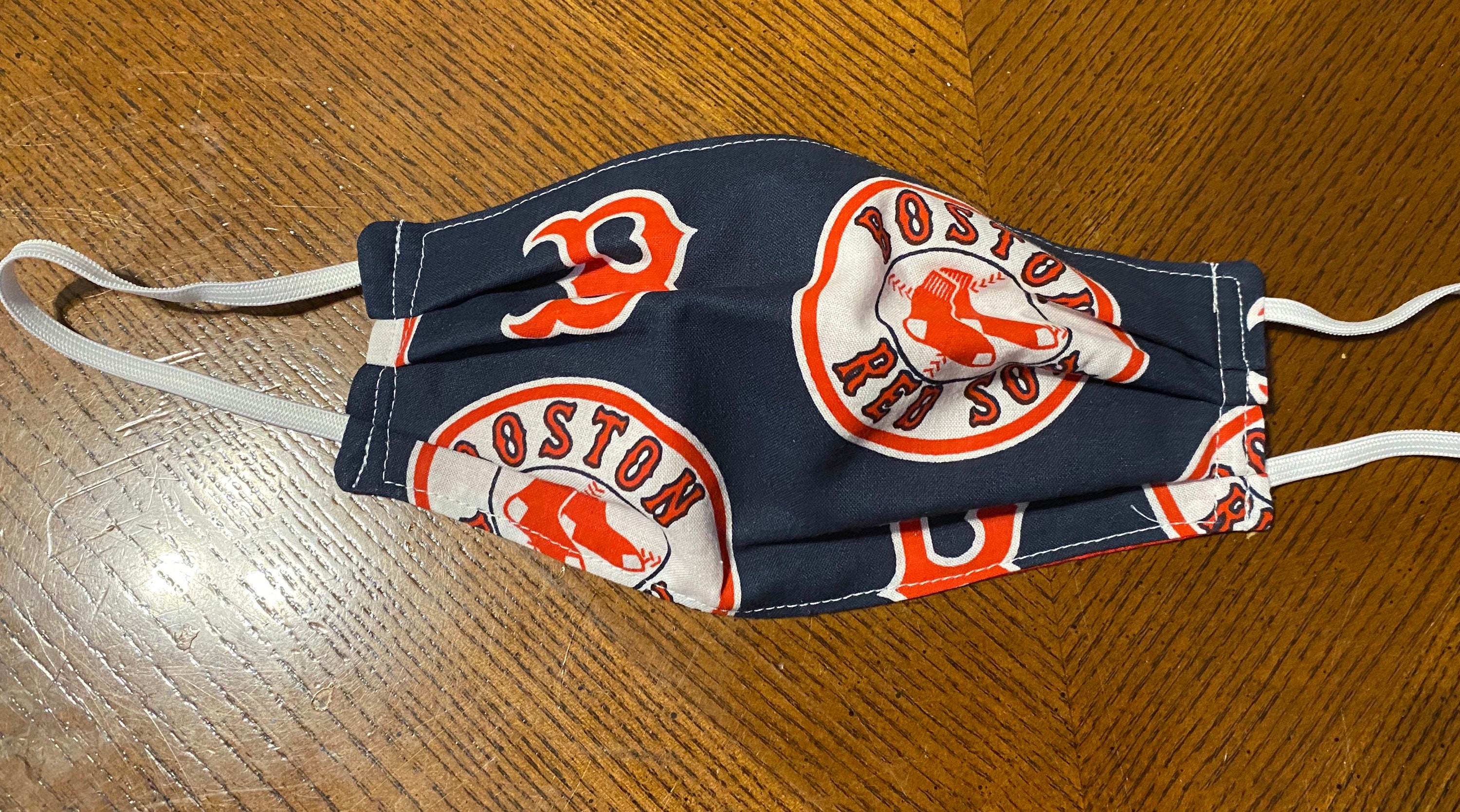 Boston Red Sox reusable face mask courtesy mouth covering | Etsy