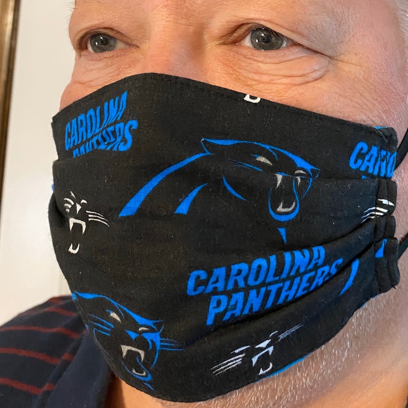 Black Panther Face Mask - Etsy