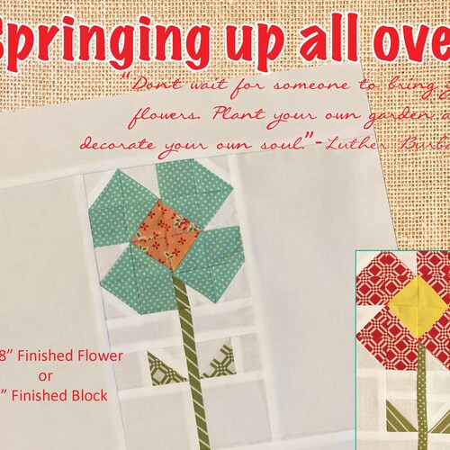 Birdhouse Quilt Block Pattern - Etsy