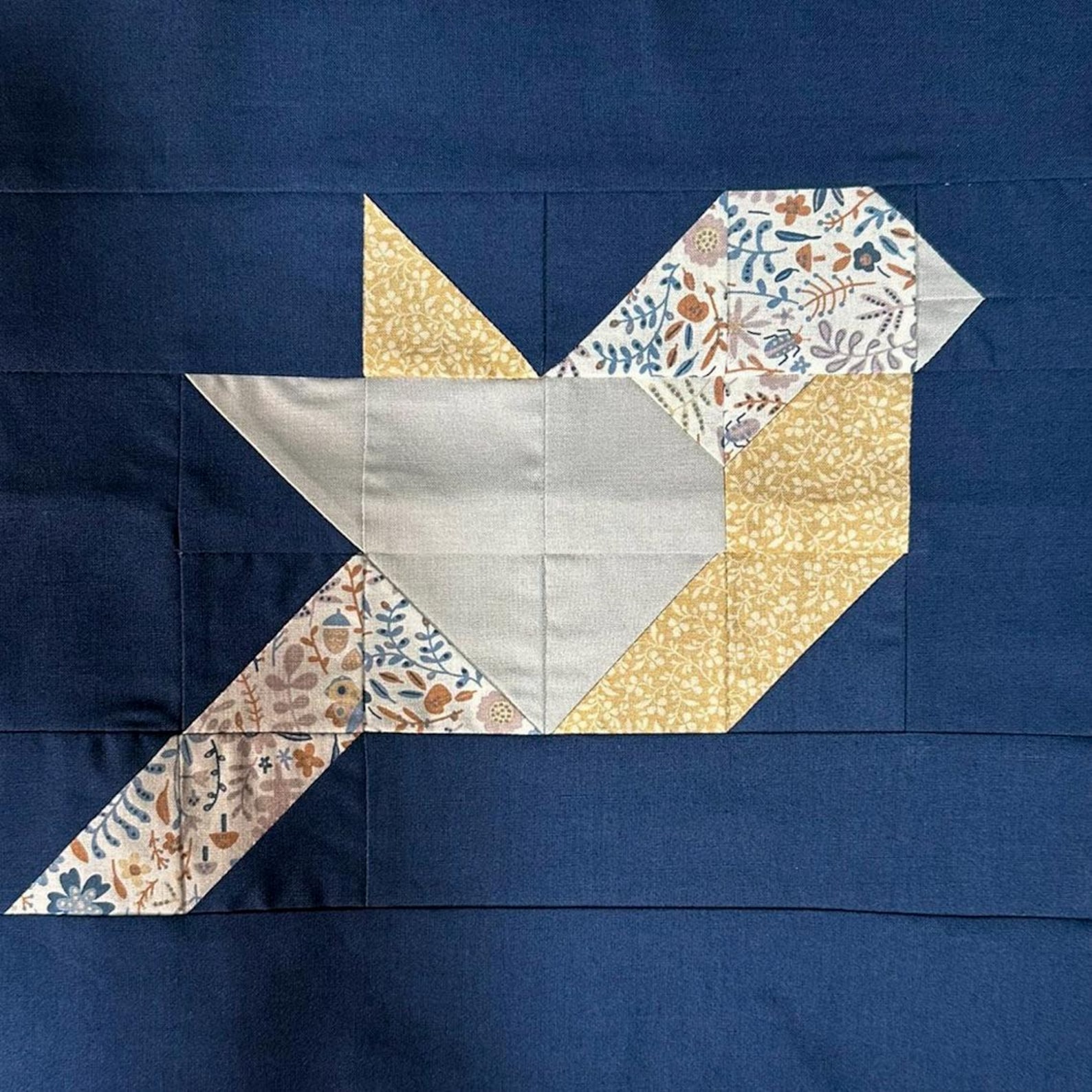 Cardinals Quilt Block Pattern: 9" or 12" Bird Design (PDF Pattern) - Etsy