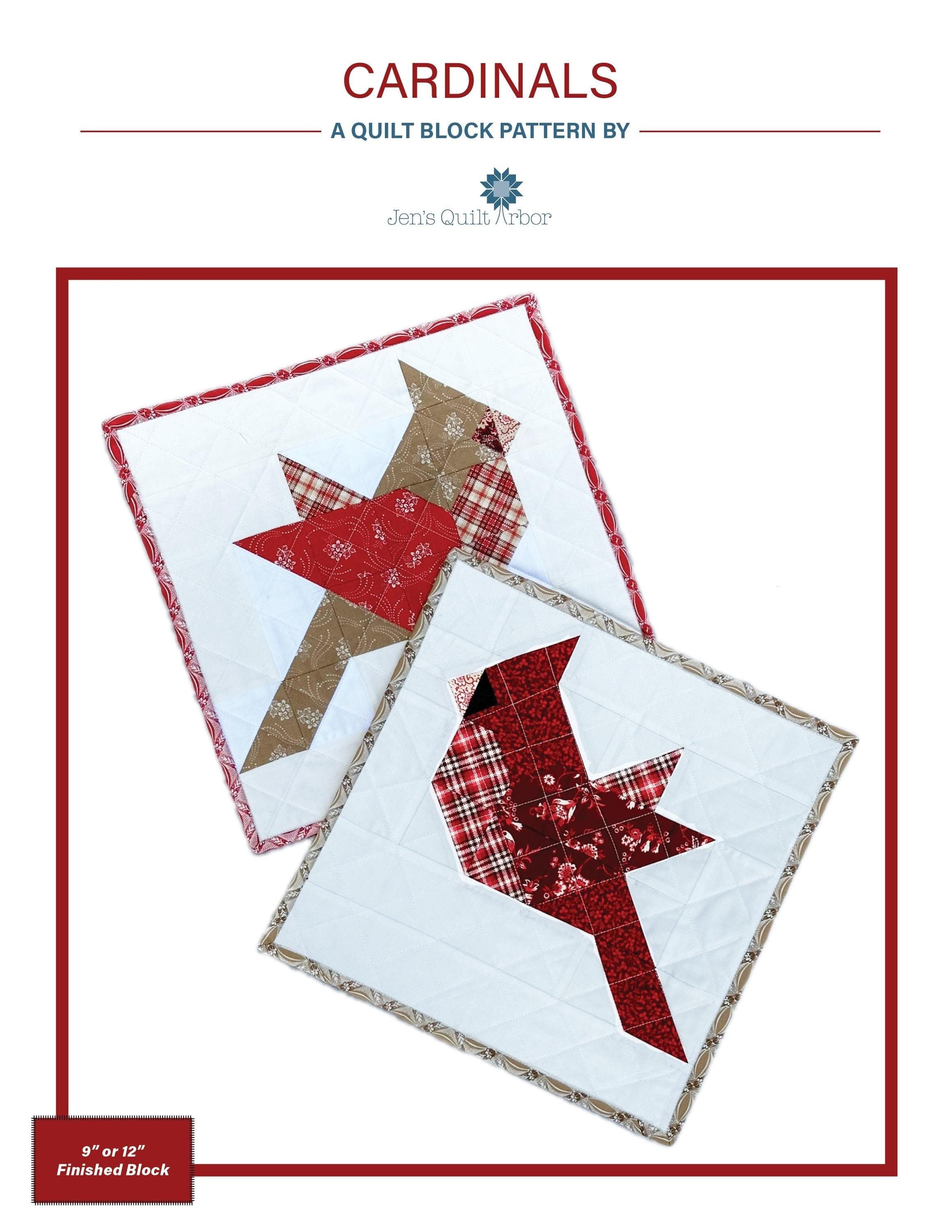 1930 S State Bird Quilt Blocks