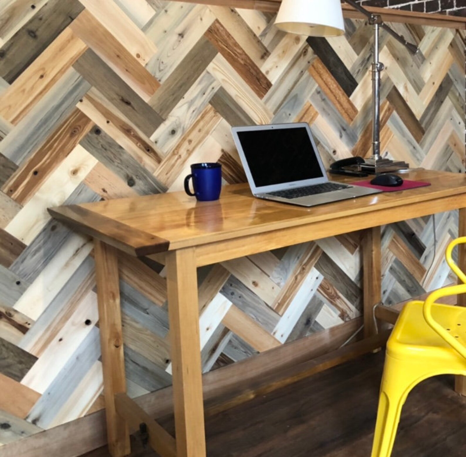 Timberchic Reclaimed Wooden Wall Planks Peel and Stick Application ...