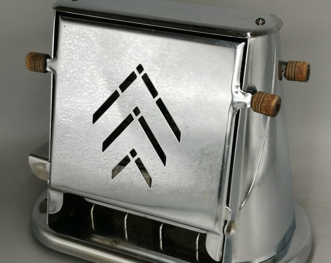 Vintage Samson Chrome 2 Slice Toaster, No. 5053, Works Well, Made in ...