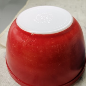 Antique Pyrex Primary Multicolor Mixing Bowls Set of 4, Good Vintage ...