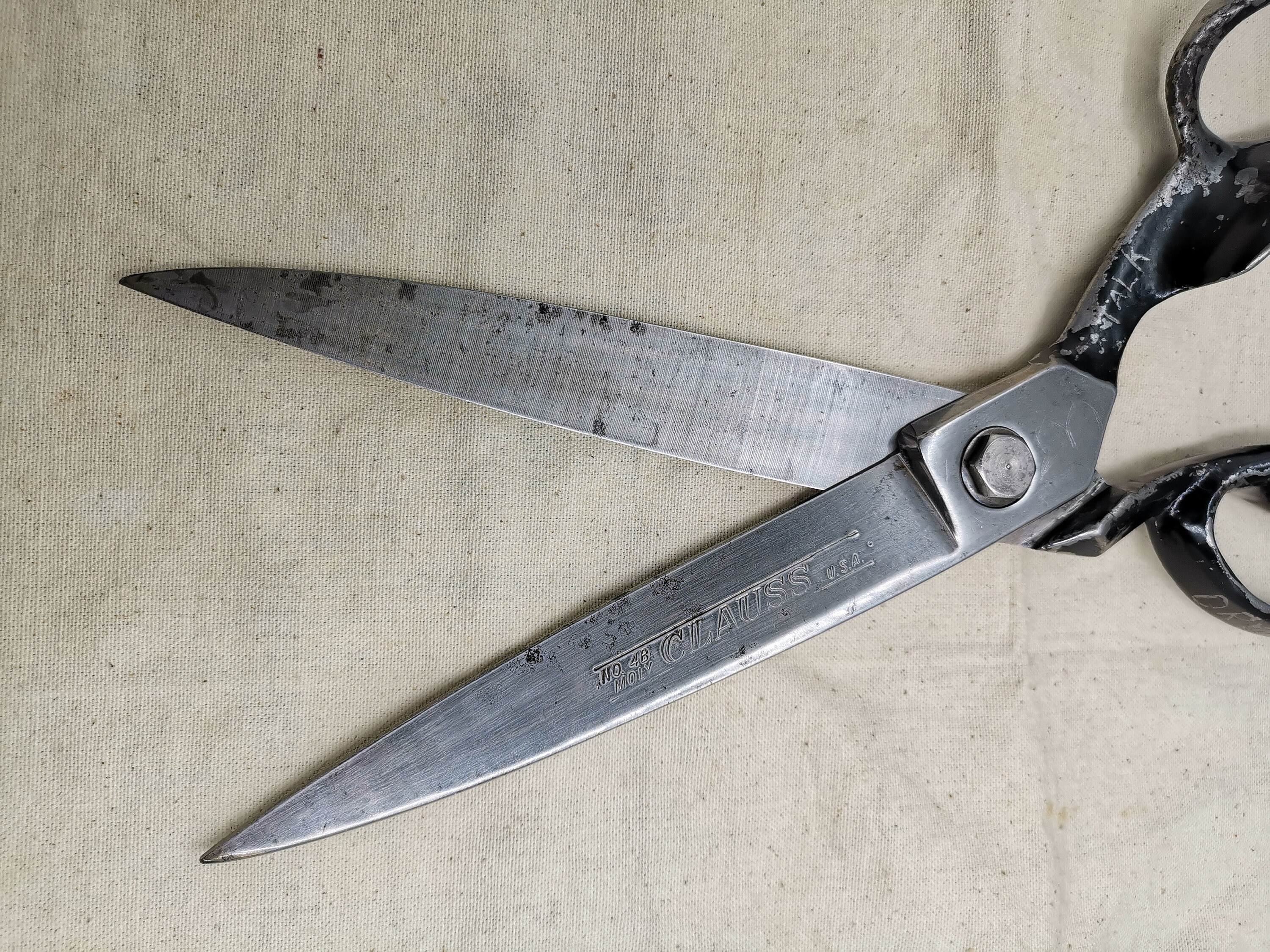 Vintage USA Clauss No.4b Moly Scissors 12 3/84 - Etsy