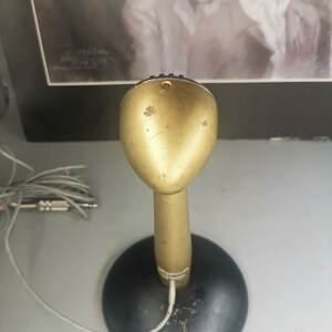 Vintage Canadian Astatic Model 200 Microphone With Base and Cable ...