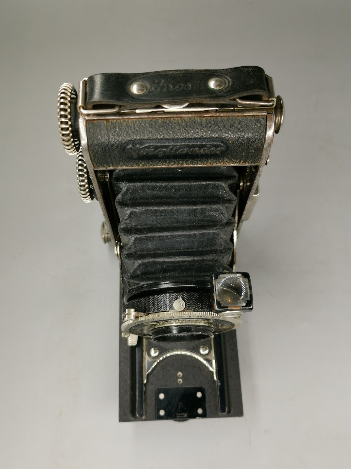 1930s' Voigtlander Compur Folding Pocket Camera, Anastigmat Skopar 1:4 ...
