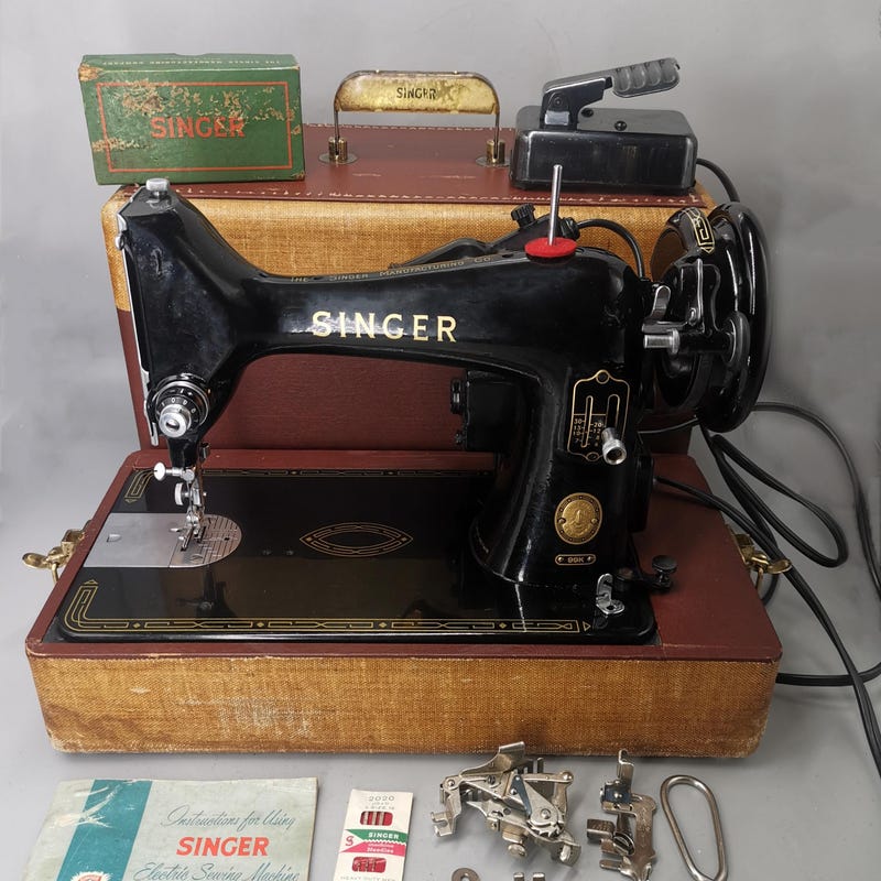 Singer Sewing Machine - Etsy