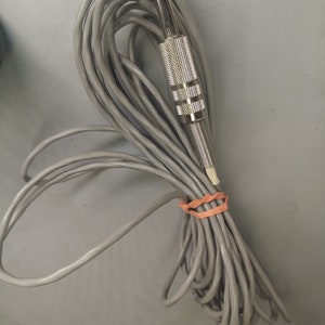 Vintage Canadian Astatic Model 200 Microphone With Base and Cable ...