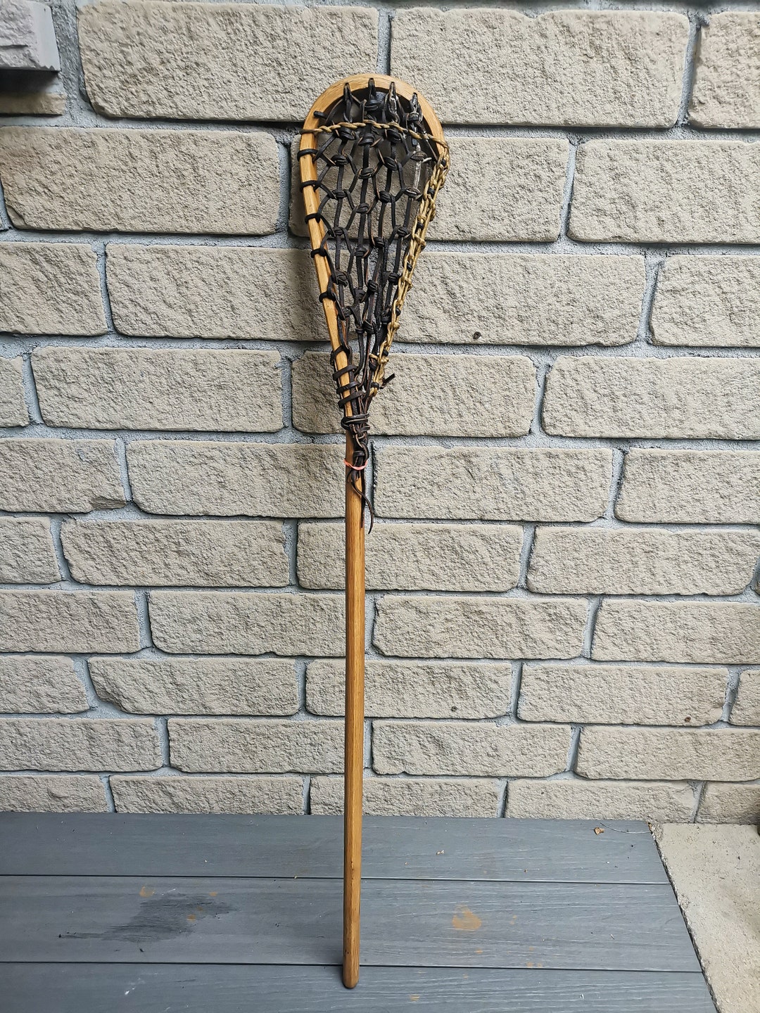 Vintage Canadian Mohawk Wooden Lacrosse Stick, 457, Very Good Condition ...