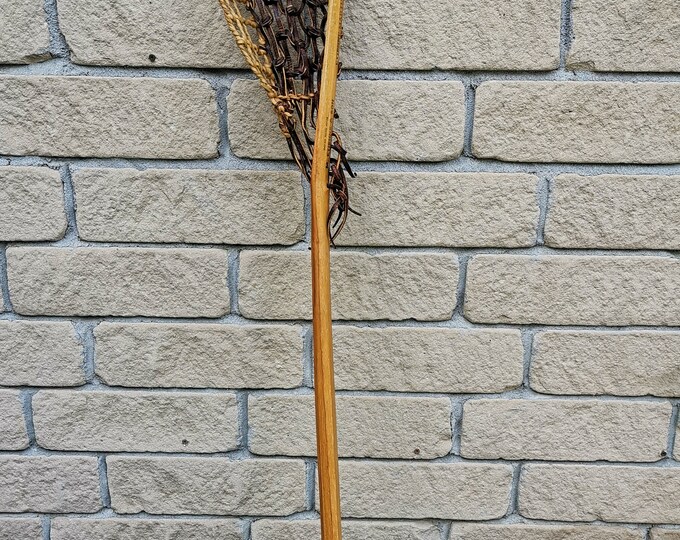 Vintage Matthew Etienne &son Wooden Lacrosse Stick, 43"*7", Oak P.Q ...