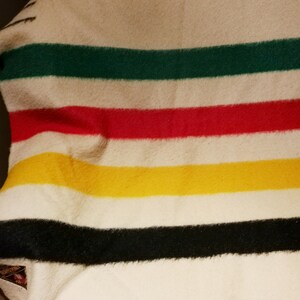 Vintage 4 Point Trapper Point Wool Blanket, 9588, Made in England, 4 ...