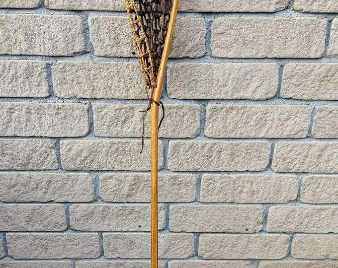 Vintage Matthew Etienne &son Wooden Lacrosse Stick, 45"*6.5", Oak P.Q ...