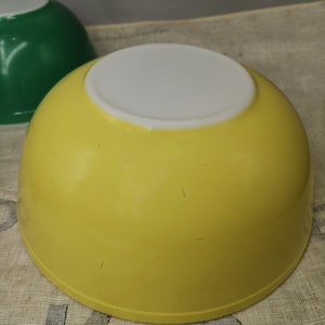 Antique Pyrex Primary Multicolor Mixing Bowls Set of 4, Good Vintage ...