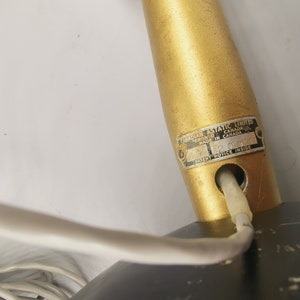Vintage Canadian Astatic Model 200 Microphone With Base and Cable ...