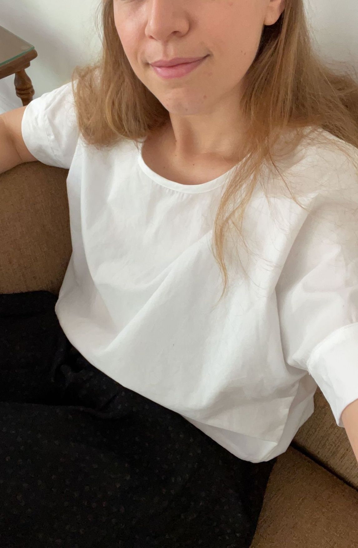 Boxy Crop Top Sewn to Order Everyday Cotton Blouses - Etsy