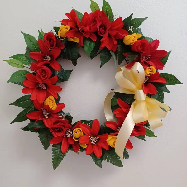 Cemetery Wreath - Etsy