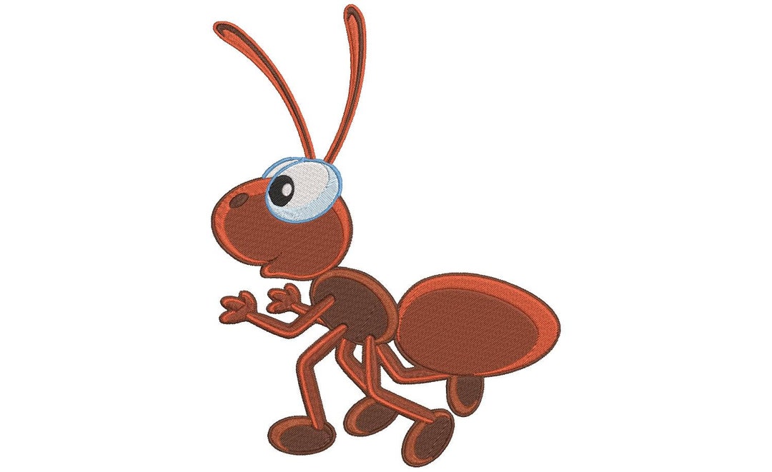 Machine Embroidery Design Cute Ant 7 Sizes - INSTANT DOWNLOAD - Etsy