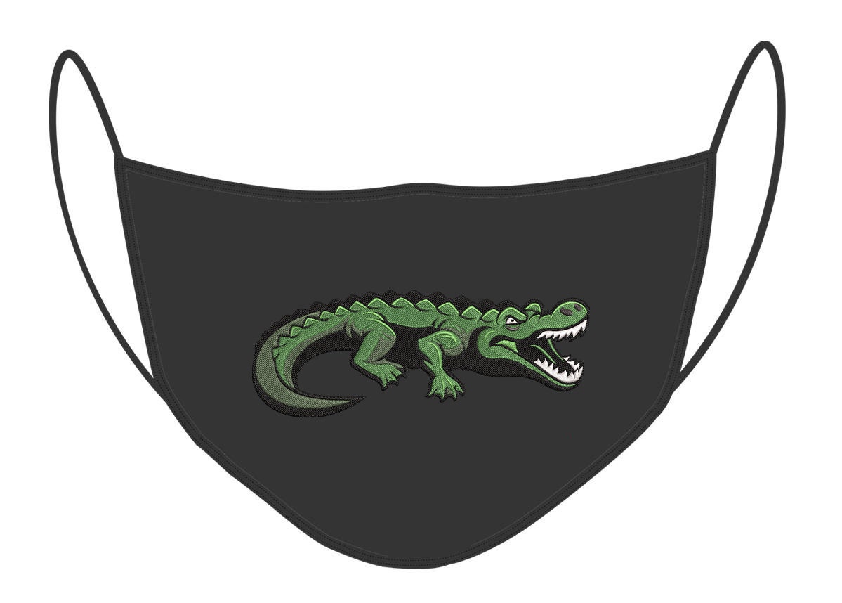 Alligator Сrocodile Machine Embroidery Design 6 Size - Etsy