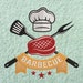 Barbecue Embroidery Design, BBQ Machine Embroidery Design 7 Size ...