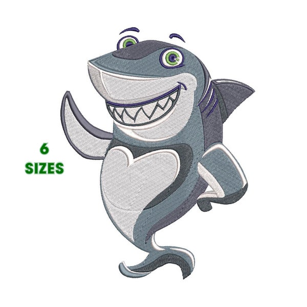Embroidery Shark Designs - Etsy