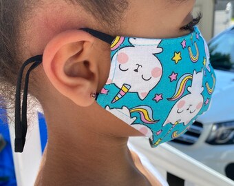 Kids face mask | Etsy