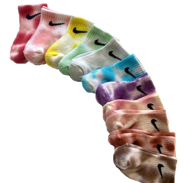 Tie Dye Nike Socks - Etsy