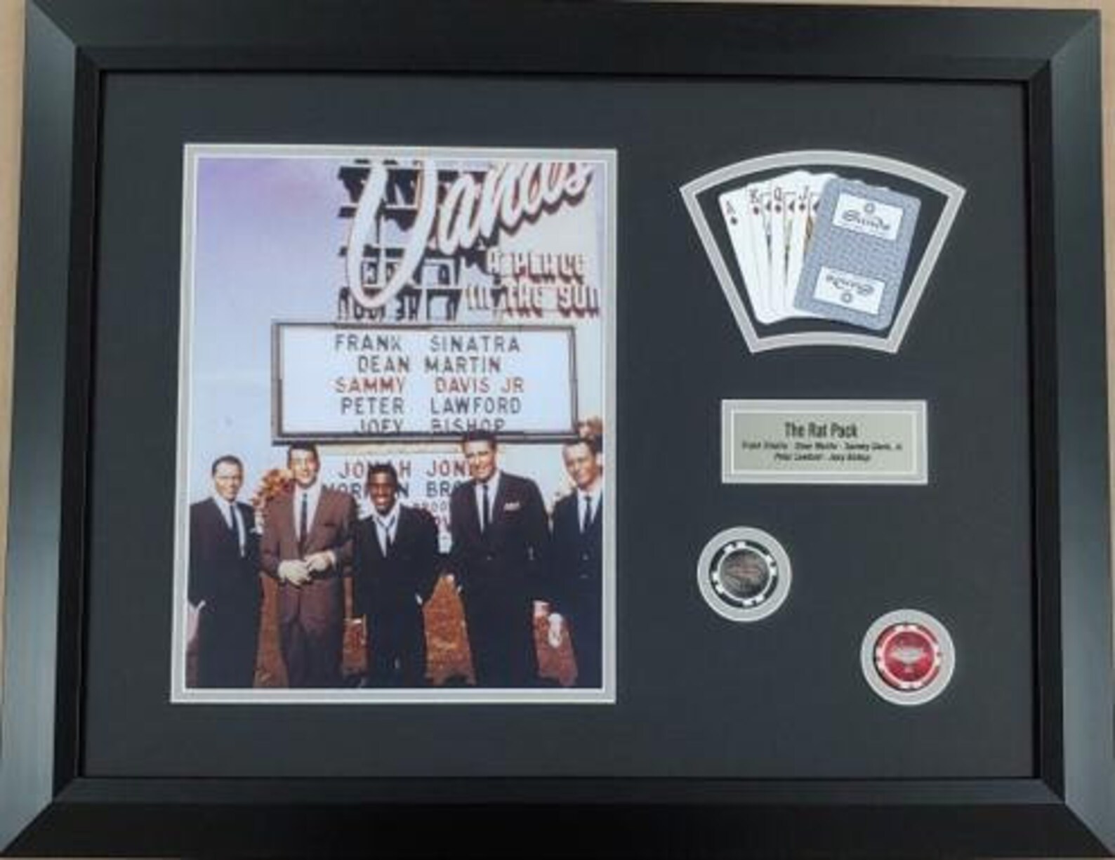 Rat Pack at the Sands Photo Display - Etsy